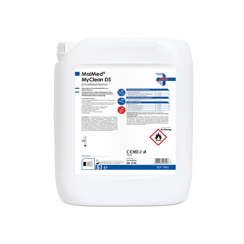 MyClean DS Schnelldesinfektion 5000 ml - Fußpflege - RAUE GmbH