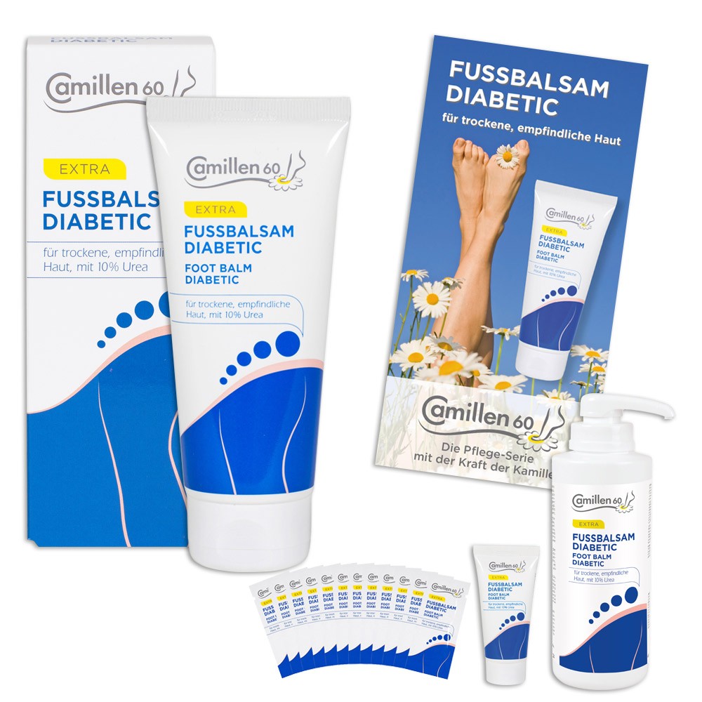 FUSSBALSAM DIABETIC-Paket - Classic - Camillen 60 - RAUE GmbH