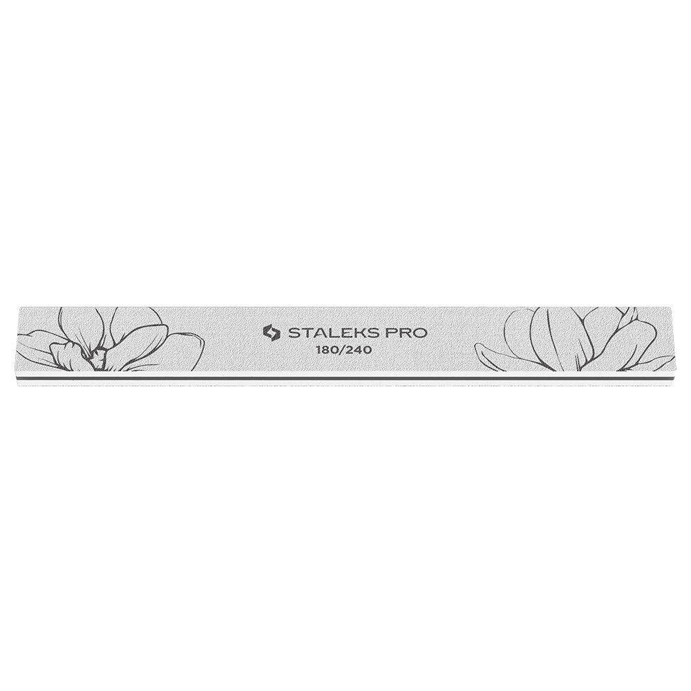Straight mineral nail file EXPERT 20 180/240 grit (25 pcs) - RAUE GmbH